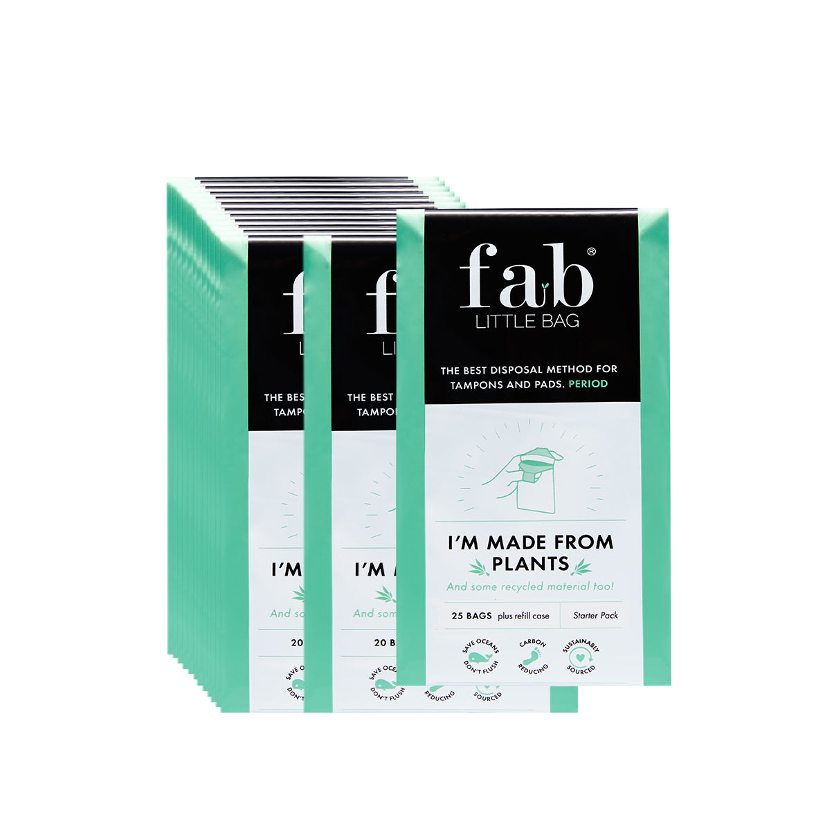 Fab Little Bag Disposable Feminine Hygiene Product Bags – Chrome Cherry LLC